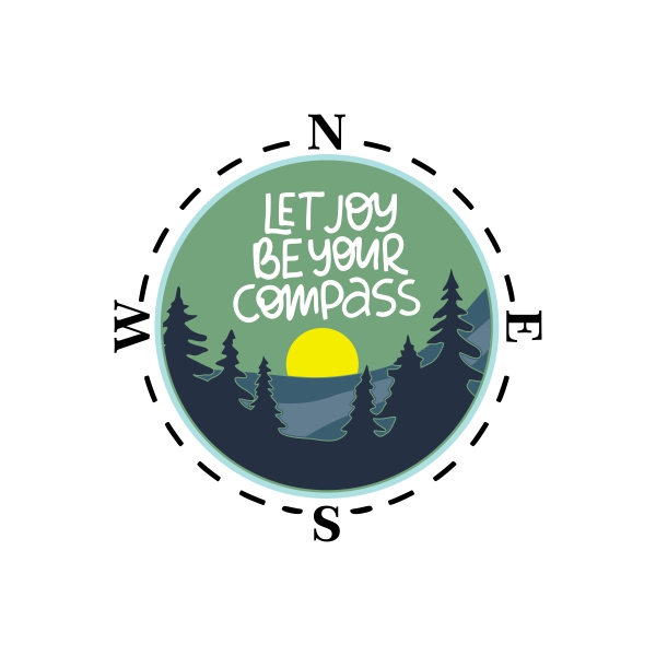 Let Joy Be Your Compass Cuttable Design | Apex Designs & Fonts